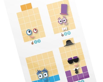 Numberblocks 27 - Etsy Österreich