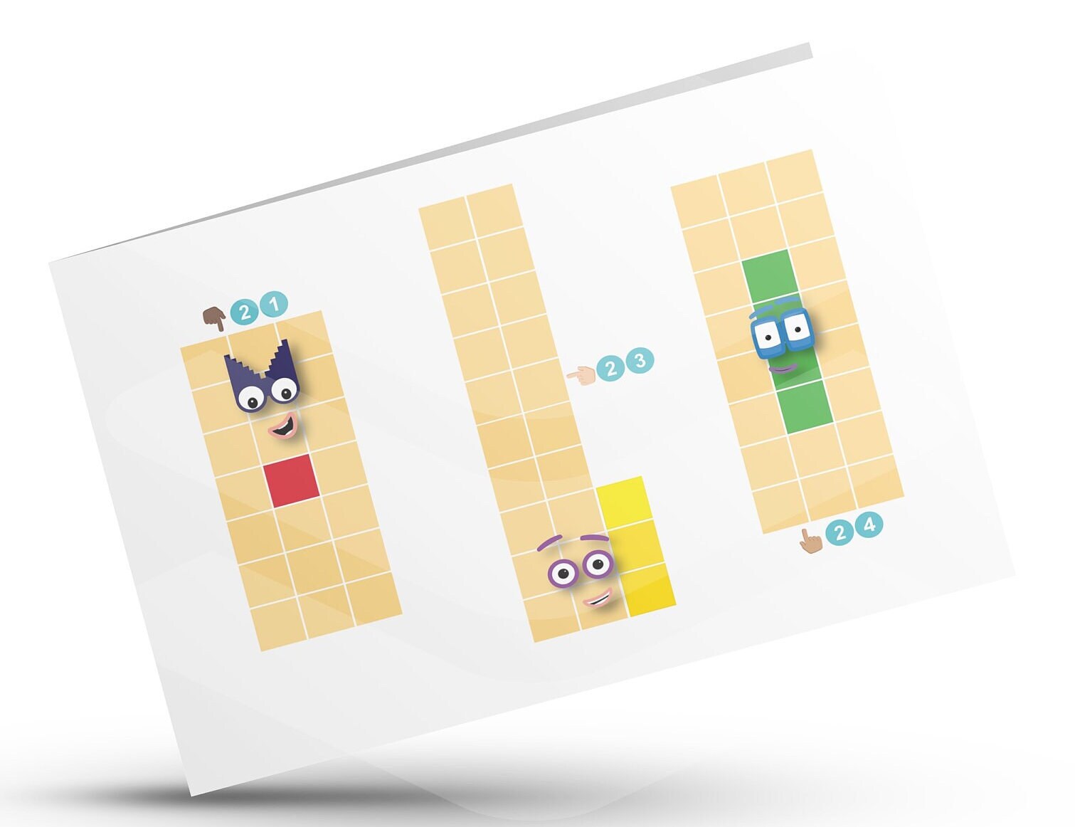 Numberblocks Face Stickers 20-29 Instant Download PDF / PNG - Etsy Canada