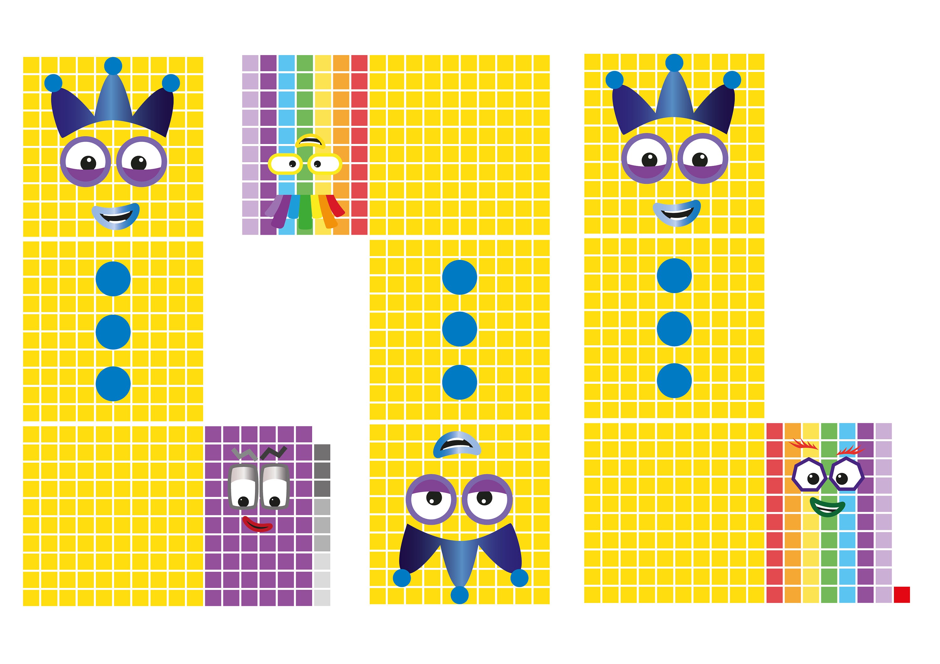Numberblocks 300-399 Mini Hundreds Instant Download PDF - Etsy UK