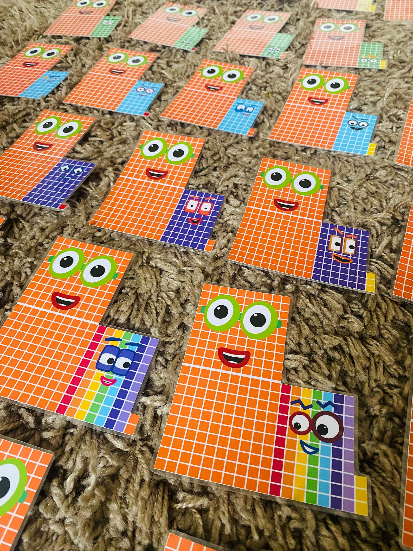 Numberblocks 200-299 Mini Hundreds Descarga instantánea PDF - Etsy España