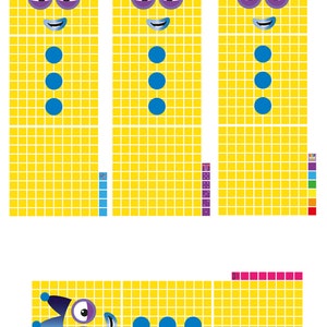 Numberblocks 300-399 Mini Hundreds Instant Download PDF - Etsy