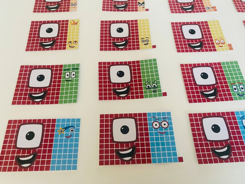 Numberblocks 100-199 Mini Hundreds Instant Download PDF - Etsy