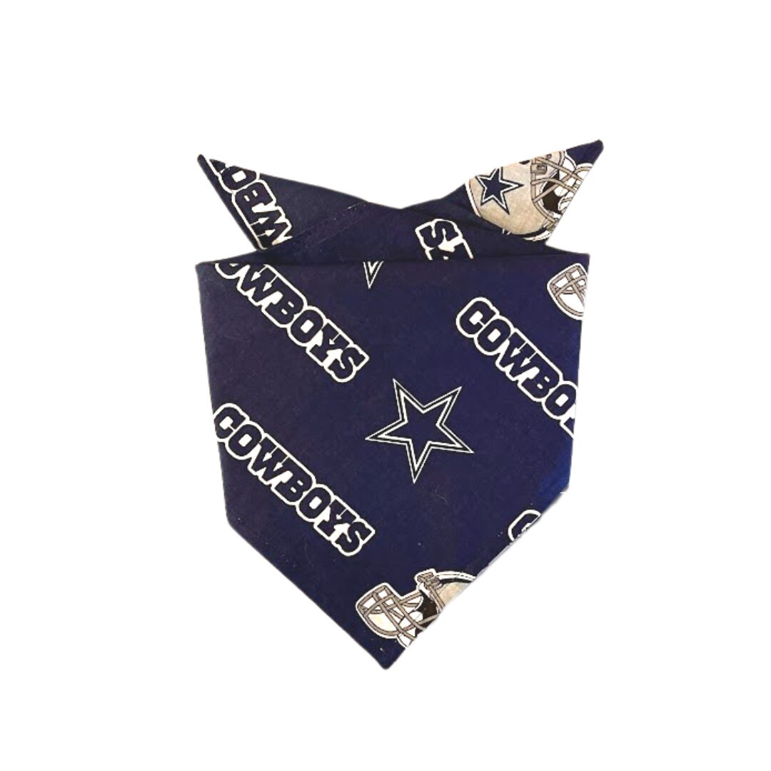Dallas Cowboys Bandana Dog Bandana Cat Bandana Personalize Football ...