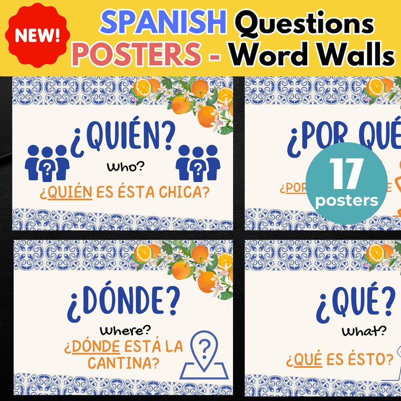Spanish Classroom - Etsy