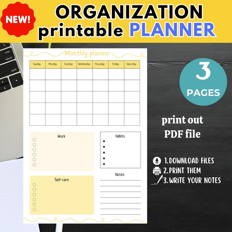 LANGUAGE LEARNING PLANNER Printable Language Study Notebook Vocabulary ...