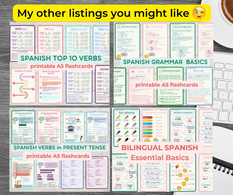 Spanish Weather Flashcards: Bilingual Montessori Learning (digital ...