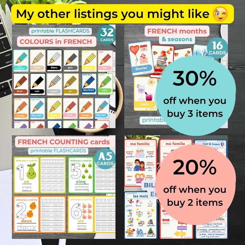 French 3D Shapes Posters: Bilingual Classroom Decor (PDF) - Etsy