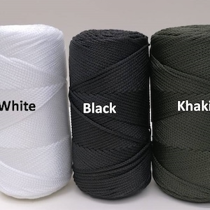 2-3mm Polyester Macrame Yarn 200gr -246yard - 235mt ,polyester Macrame ...