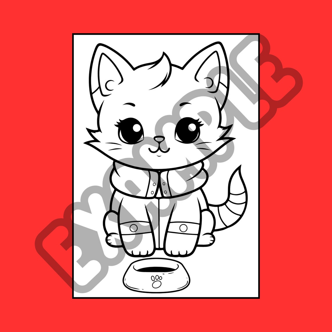 Cat Coloring Pages for Kids, Homeschool Coloring Pages, Cats Coloring ...