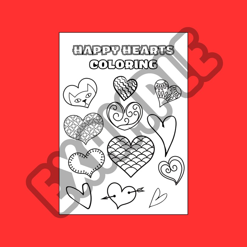 Heart Coloring Pages, Valentines Day Coloring Pages, Homeschool ...