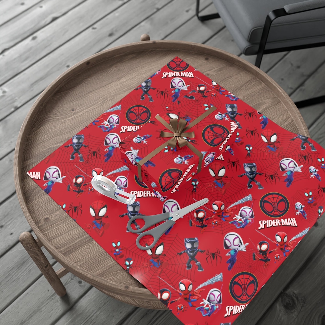 Spiderman Wrapping Paper Spidey and His Amazing Friends - Etsy