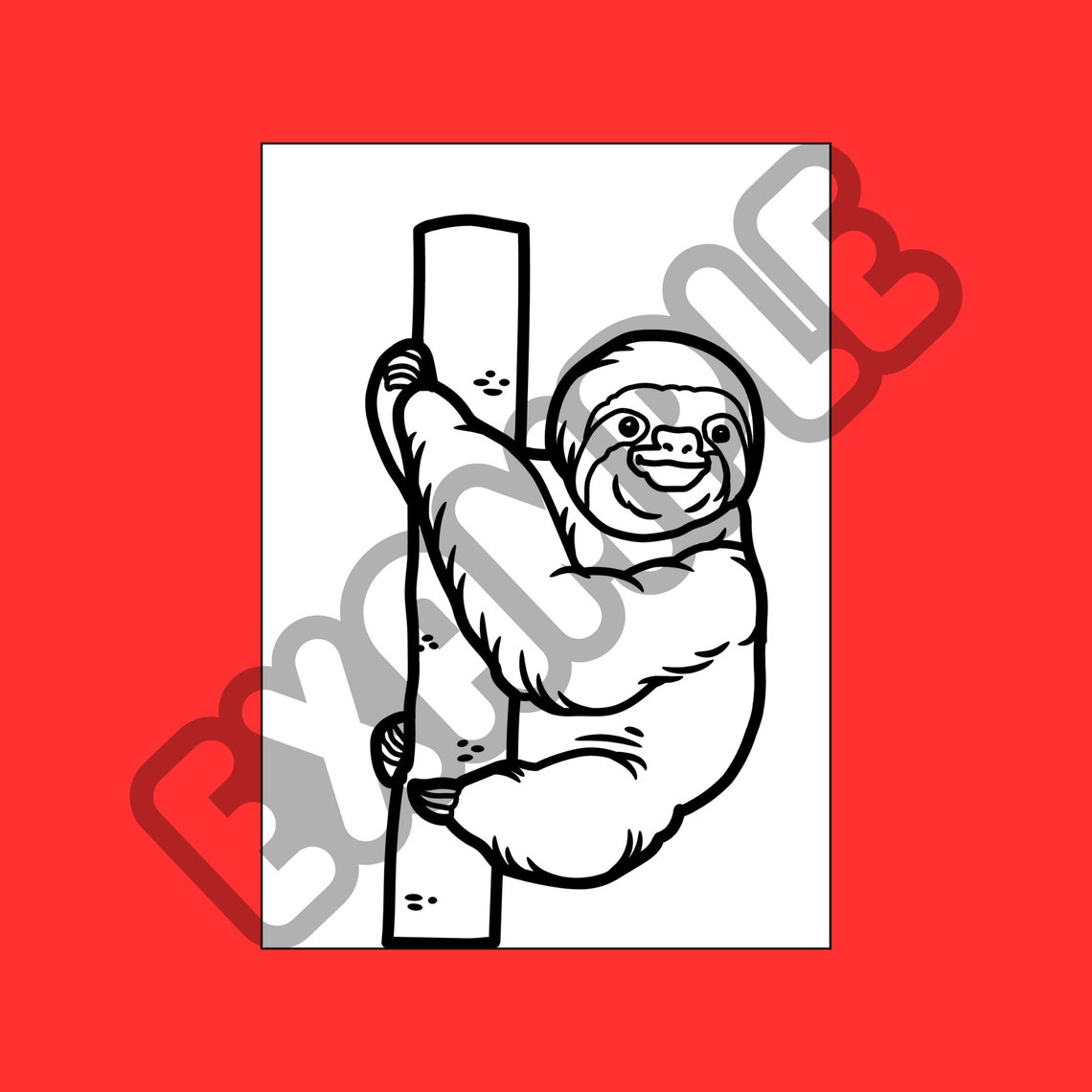Sloth Coloring Pages, Kids Coloring Pages, Cute Coloring Pages, Adult ...