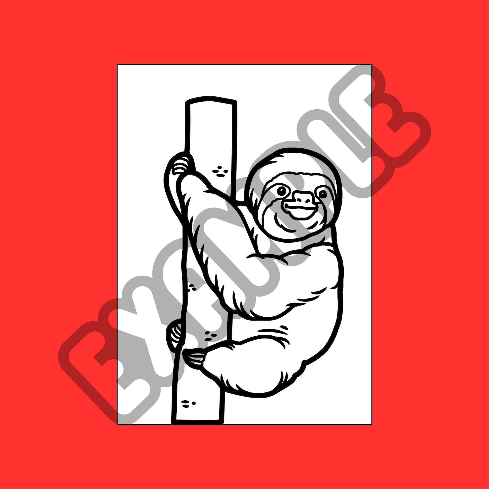 Sloth Coloring Pages, Kids Coloring Pages, Cute Coloring Pages, Adult ...