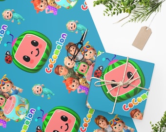 Cocomelon Wrapping Paper - Etsy