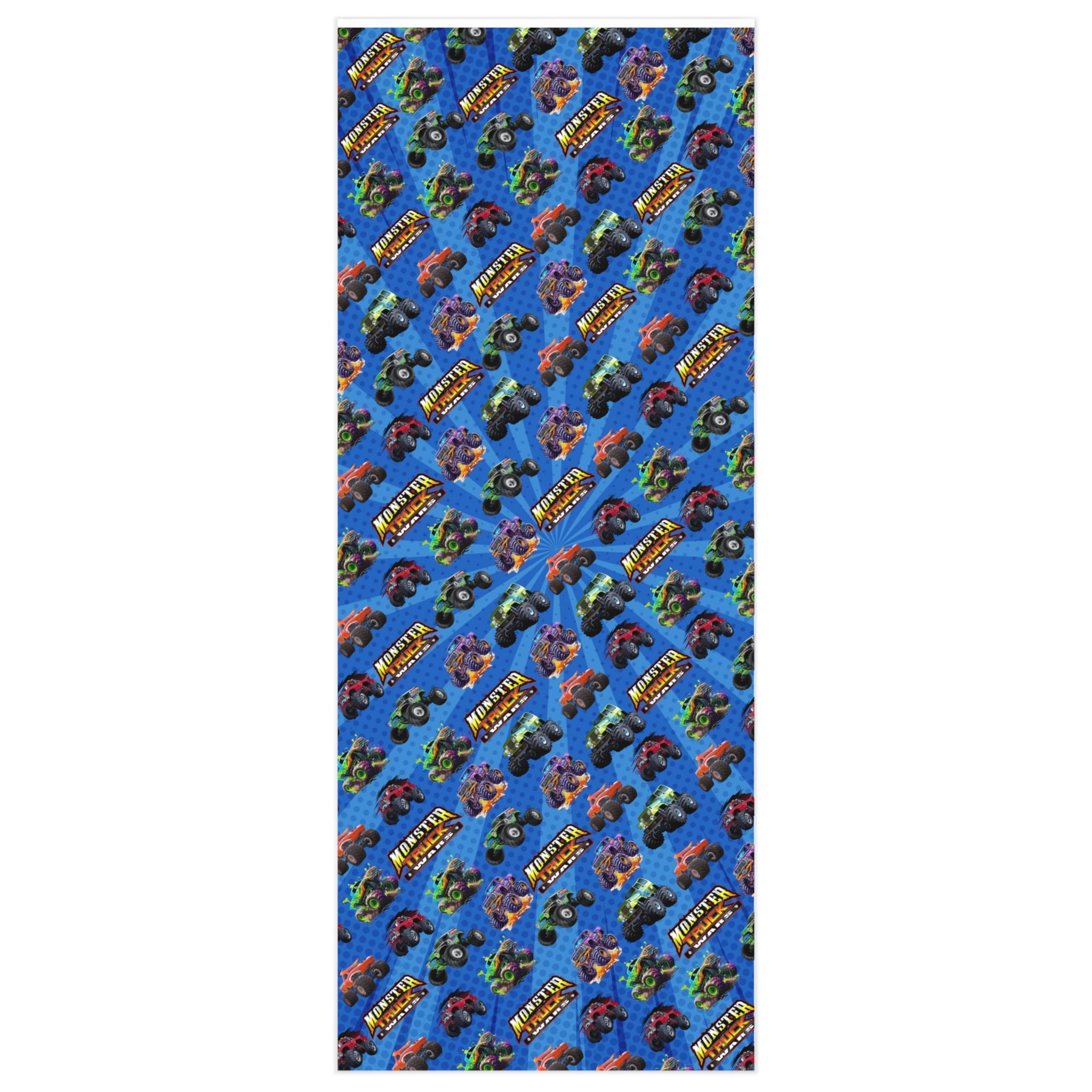 Monster Truck Wrapping Paper: Rev up Your Gifts, Monster Truck Themed ...