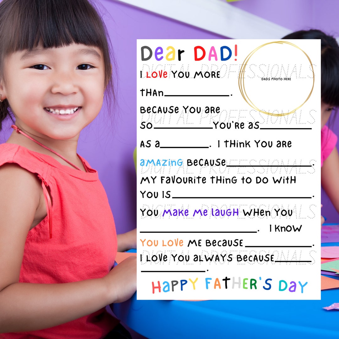 Fathers Day Gift From Kids, All About My Dad, Happy Fathers Day Dad ...