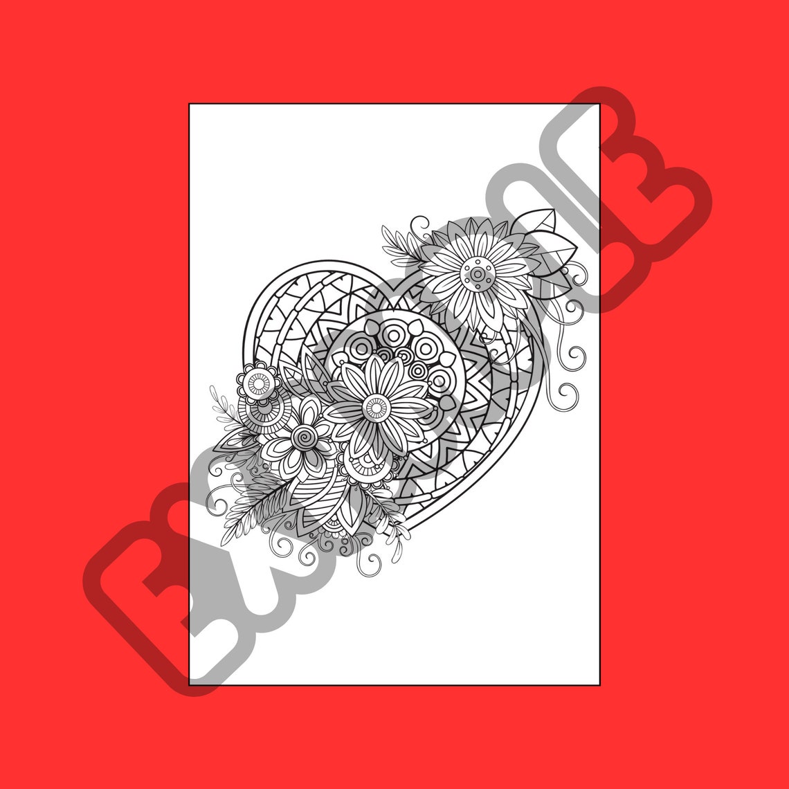 Heart Coloring Pages, Valentines Day Coloring Pages, Homeschool ...