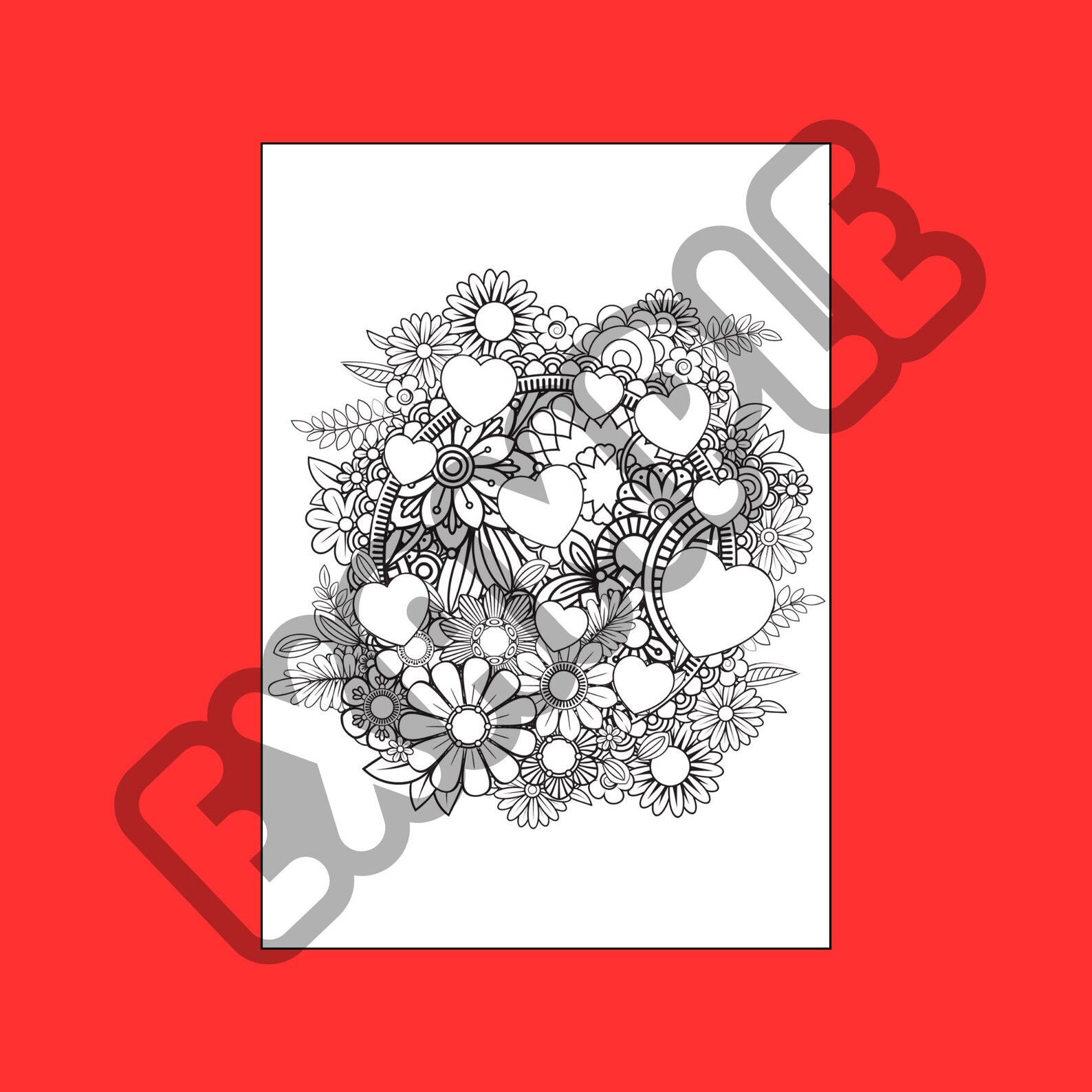 Heart Coloring Pages, Valentines Day Coloring Pages, Homeschool ...