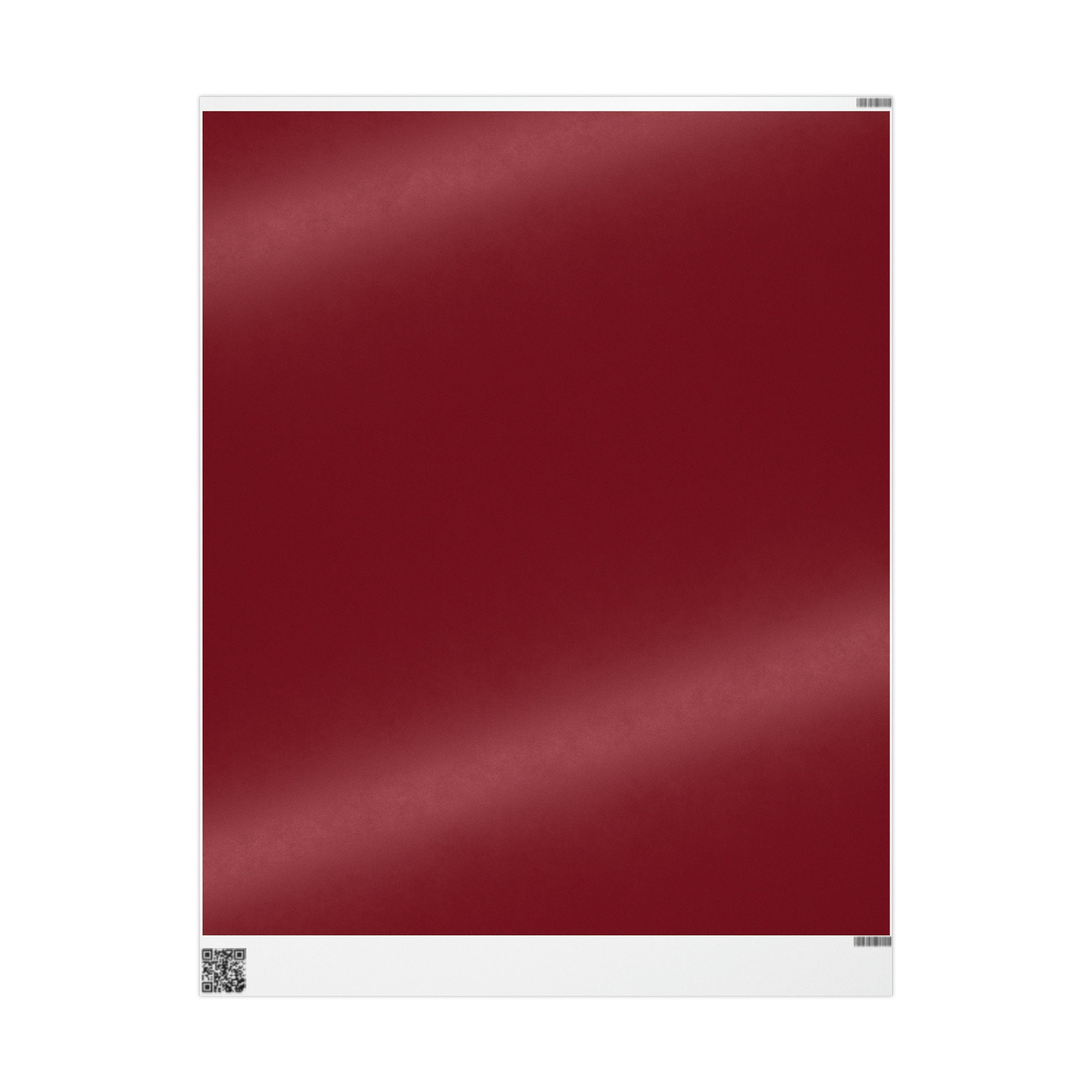 Burgundy Wrapping Paper, Rich Red Radiance: Elevate Your Presents With ...