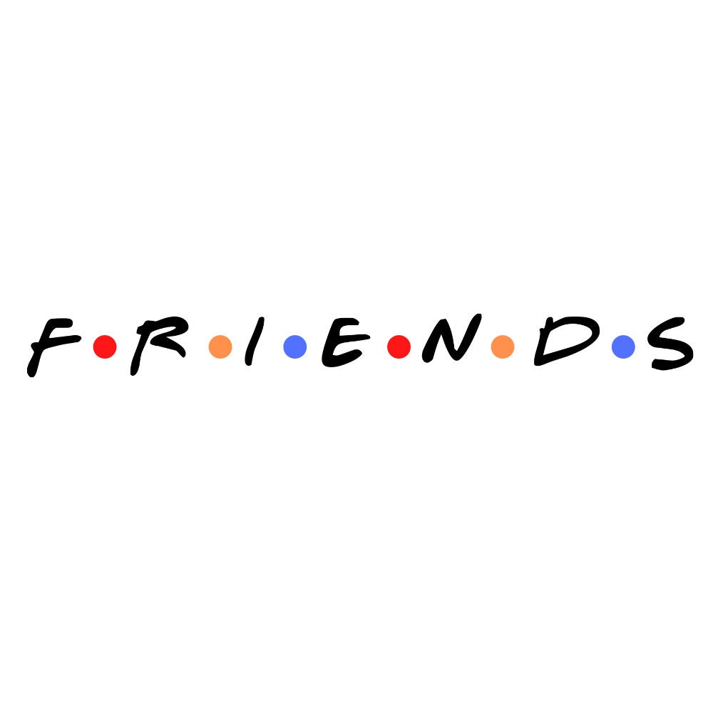 Customize Names in Friends Font, Personalized Friends Font, Friends ...
