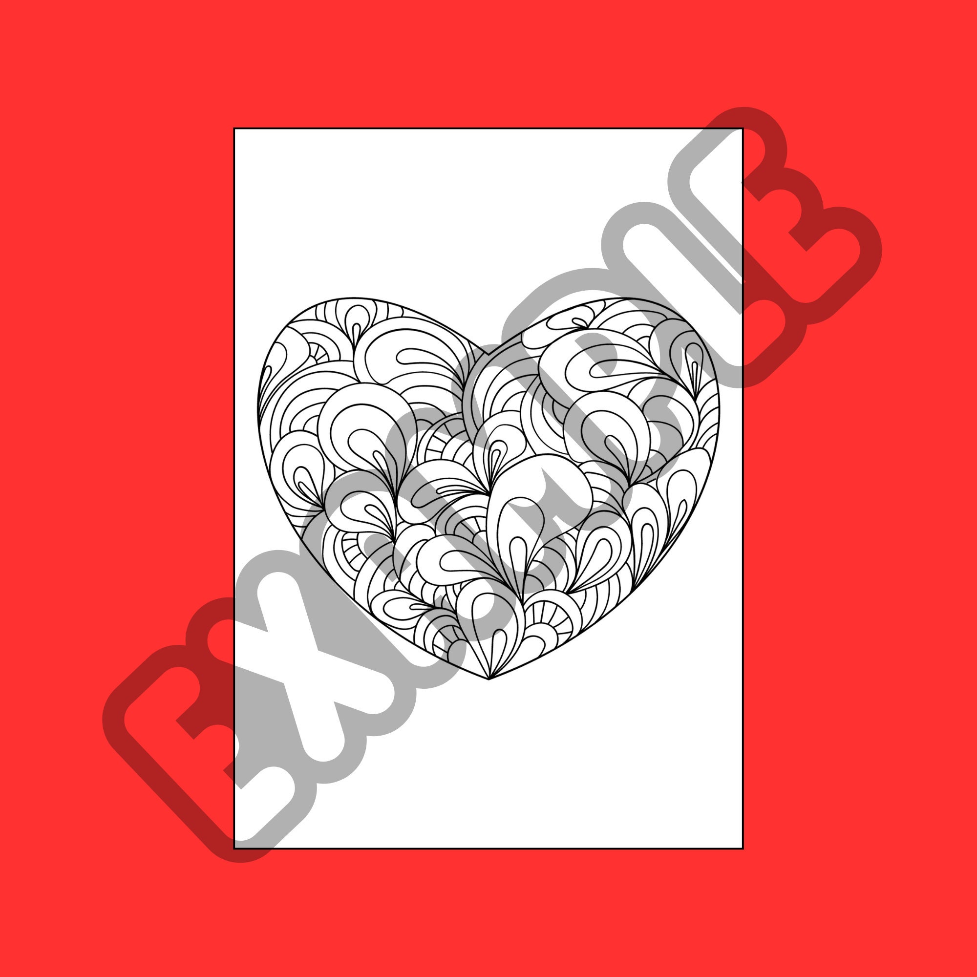 Heart Coloring Pages, Valentines Day Coloring Pages, Homeschool ...