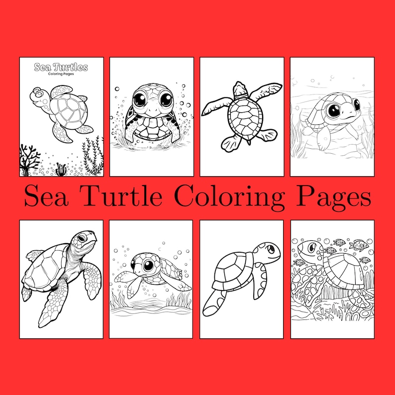 Sea Turtle Coloring Pages, Homeschool Coloring Pages, Preschool ...