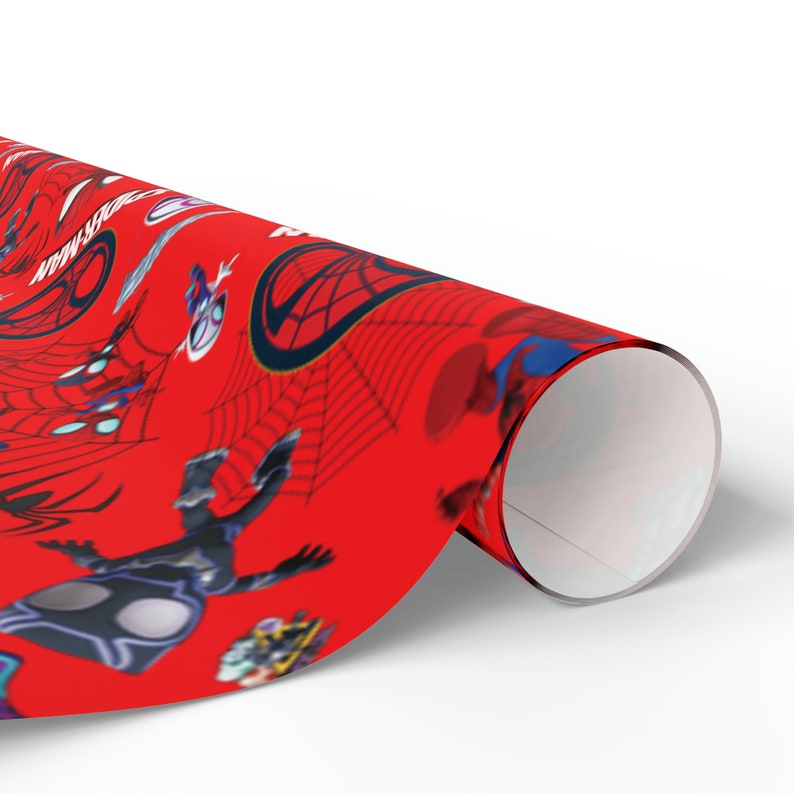 Spiderman Wrapping Paper, Spidey and His Amazing Friends Wrapping Paper ...