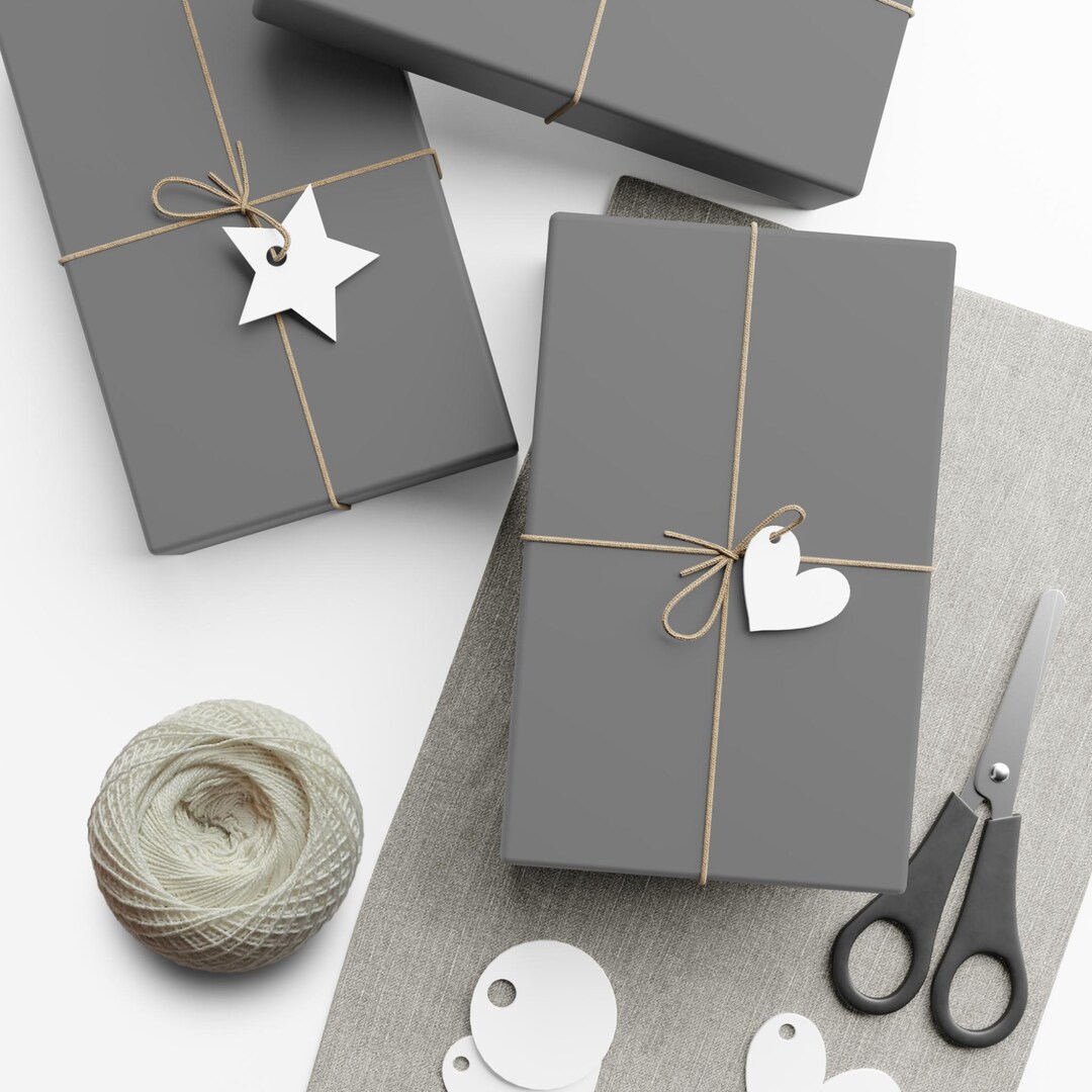 Gray Wrapping Paper Rolls, Stunning Gray Wrapping Paper for All ...