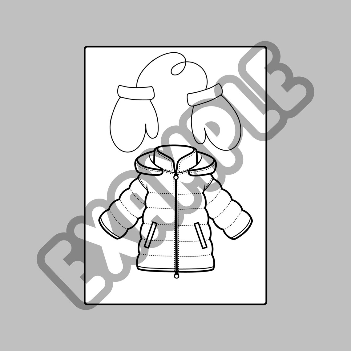 Winter Coloring for Kids, Coloring Activity for Kids, School Winter ...