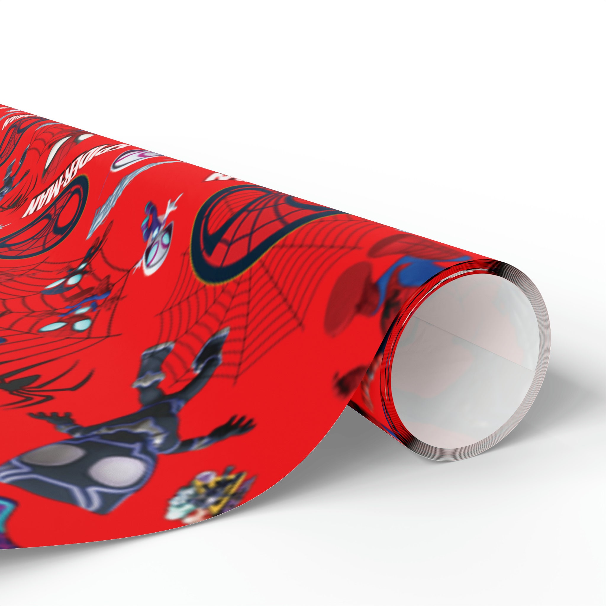 Spiderman Wrapping Paper, Spidey and His Amazing Friends Wrapping Paper ...