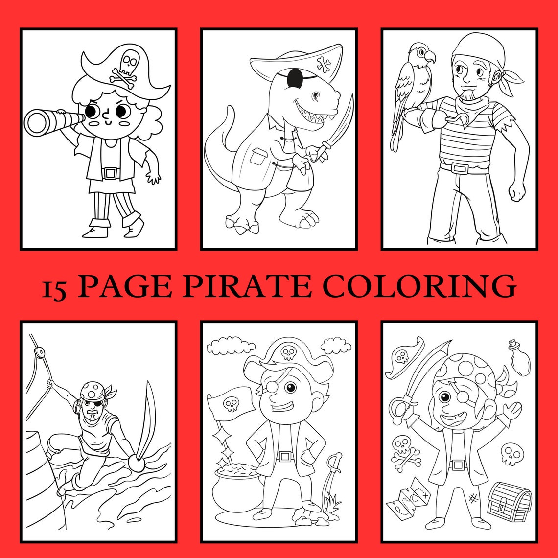 Pirate Coloring Pages, Treasure Coloring Pages, Pirate Coloring ...