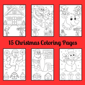 Christmas Coloring Pages, Christmas Coloring Book 2023, Christmas Kids ...
