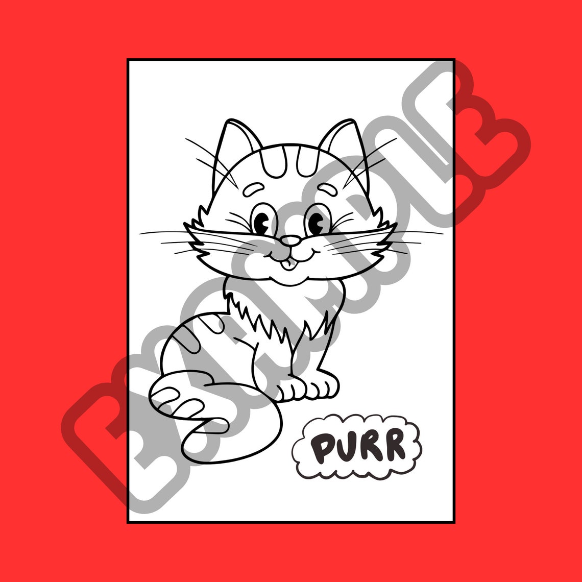 Cat Coloring Pages for Kids, Homeschool Coloring Pages, Cats Coloring ...