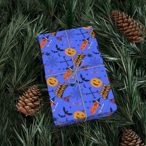 Halloween Wrapping Paper, Halloween Gift Wrap Paper, 1pc, Trick or ...