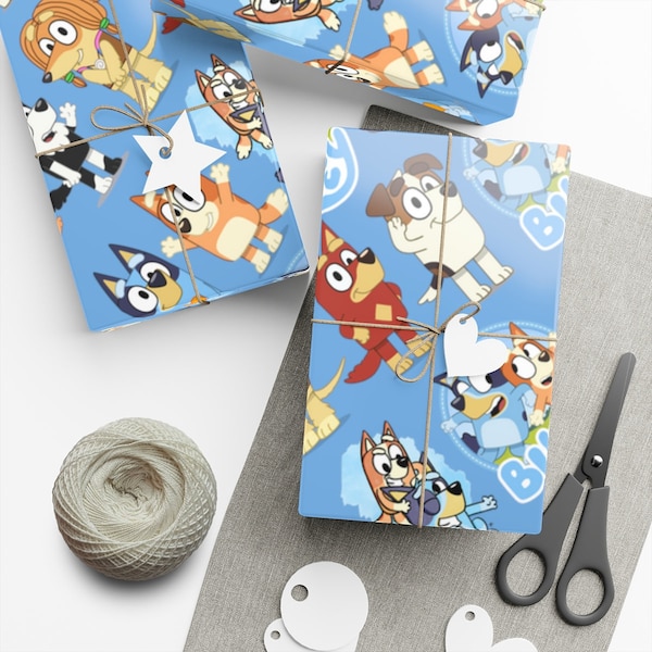 Bluey Gift Wrapping Paper - 60+ Gift Ideas for 2023