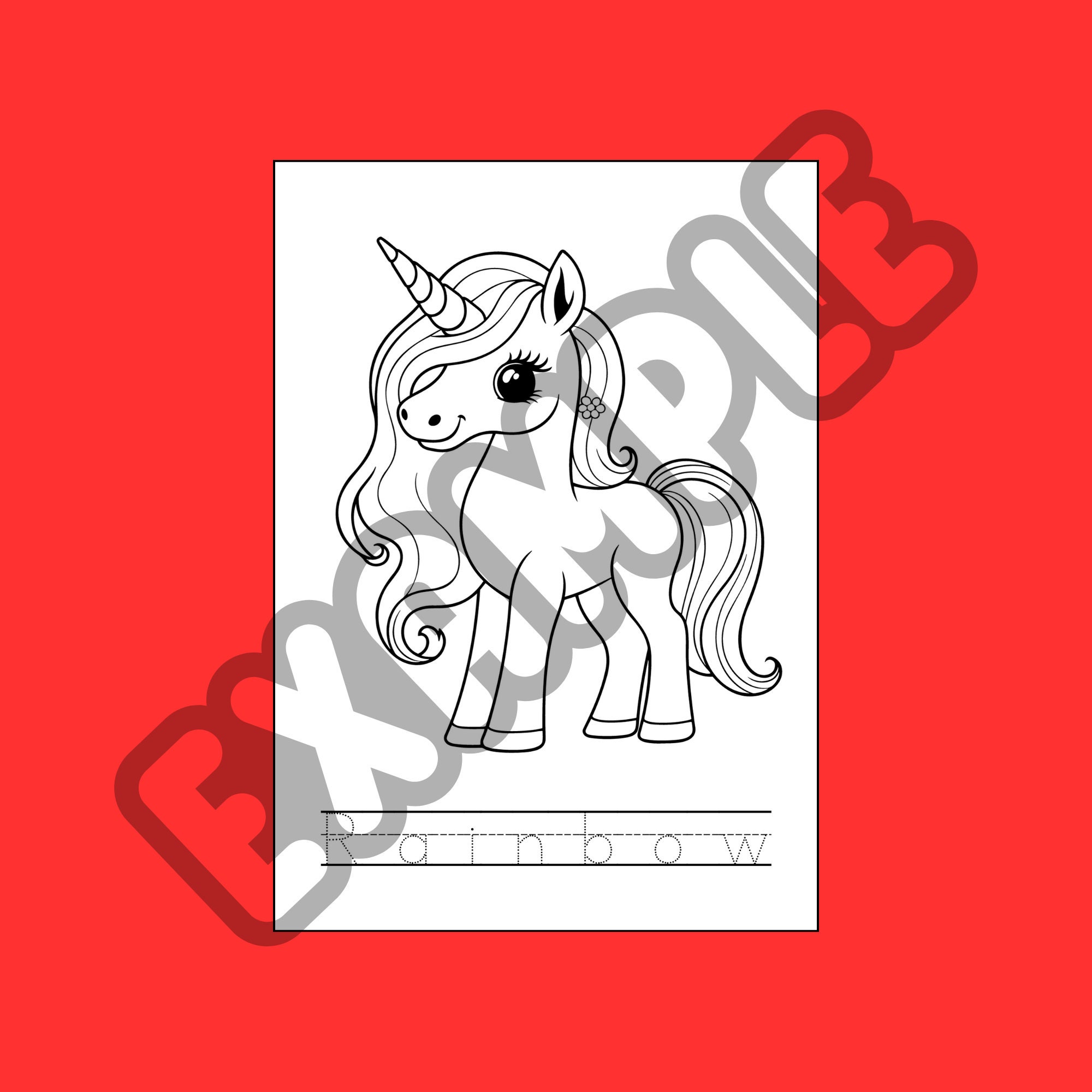Unicorn Coloring Pages, Unicorn Activity Sheet for Kids, Unicorn ...