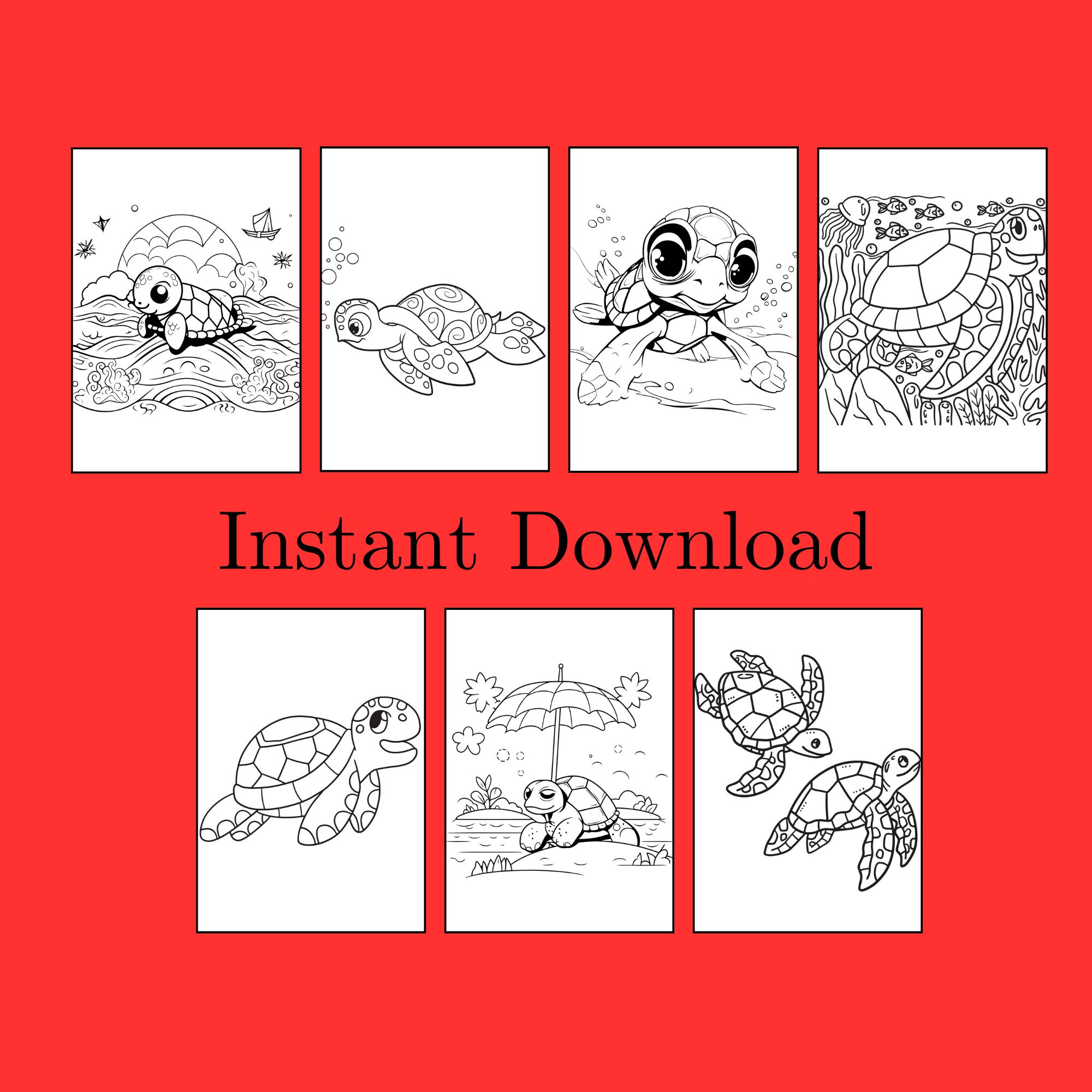 Sea Turtle Coloring Pages, Homeschool Coloring Pages, Preschool ...
