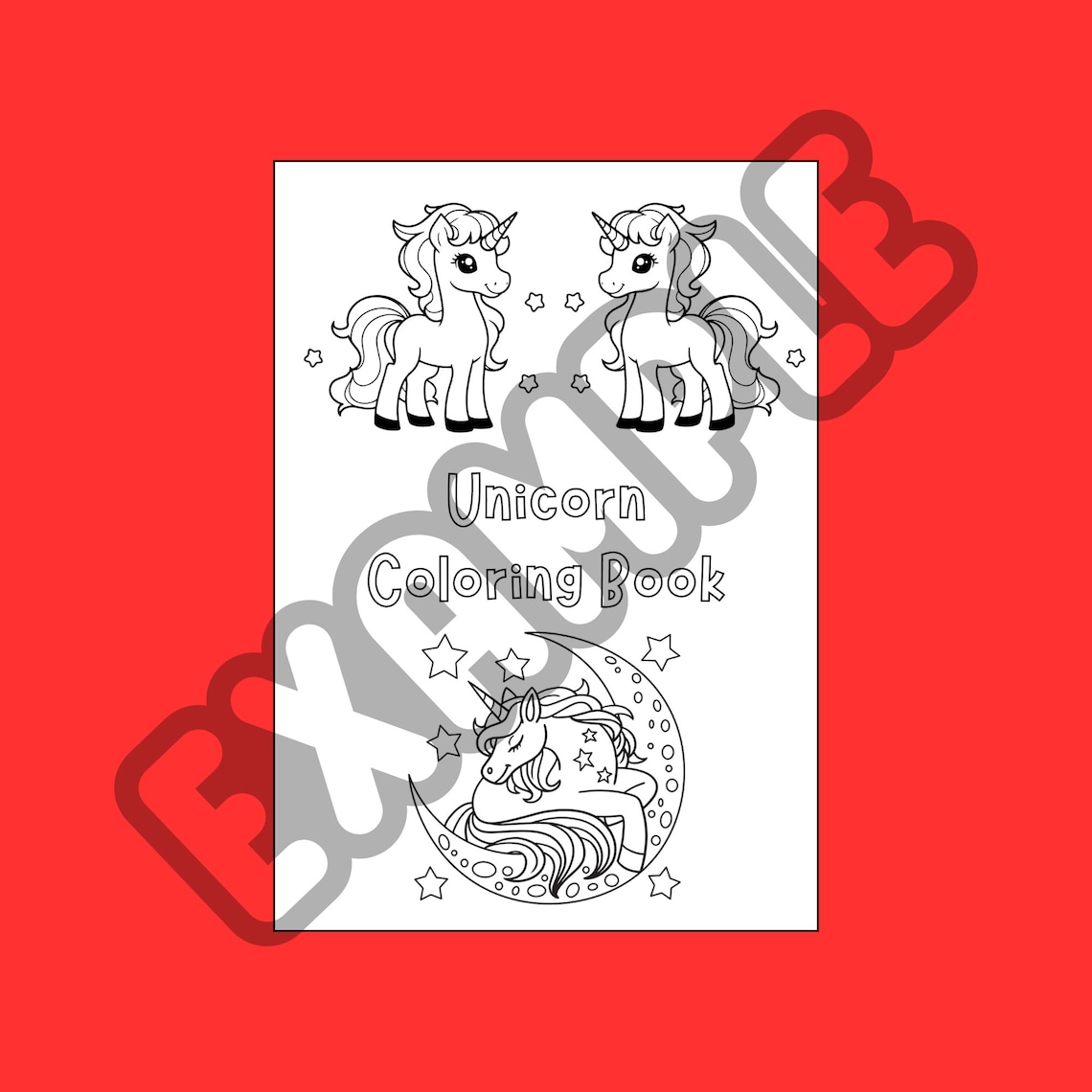 Unicorn Coloring Pages, Unicorn Activity Sheet for Kids, Unicorn ...