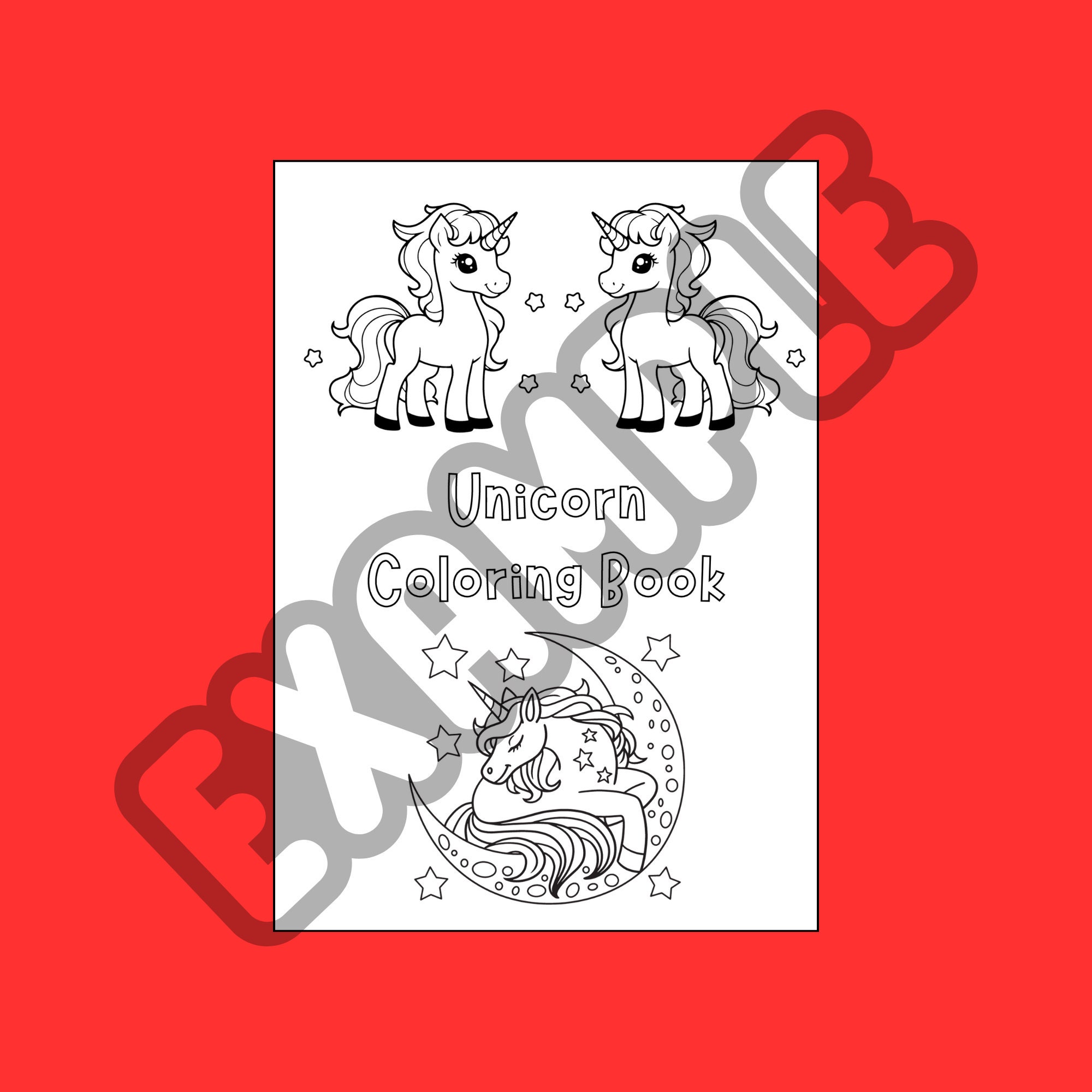 Unicorn Coloring Pages, Unicorn Activity Sheet for Kids, Unicorn ...