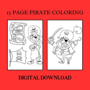 Pirate Coloring Pages, Treasure Coloring Pages, Pirate Coloring ...