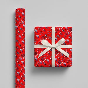 Spiderman Wrapping Paper, Spidey and His Amazing Friends Wrapping Paper ...
