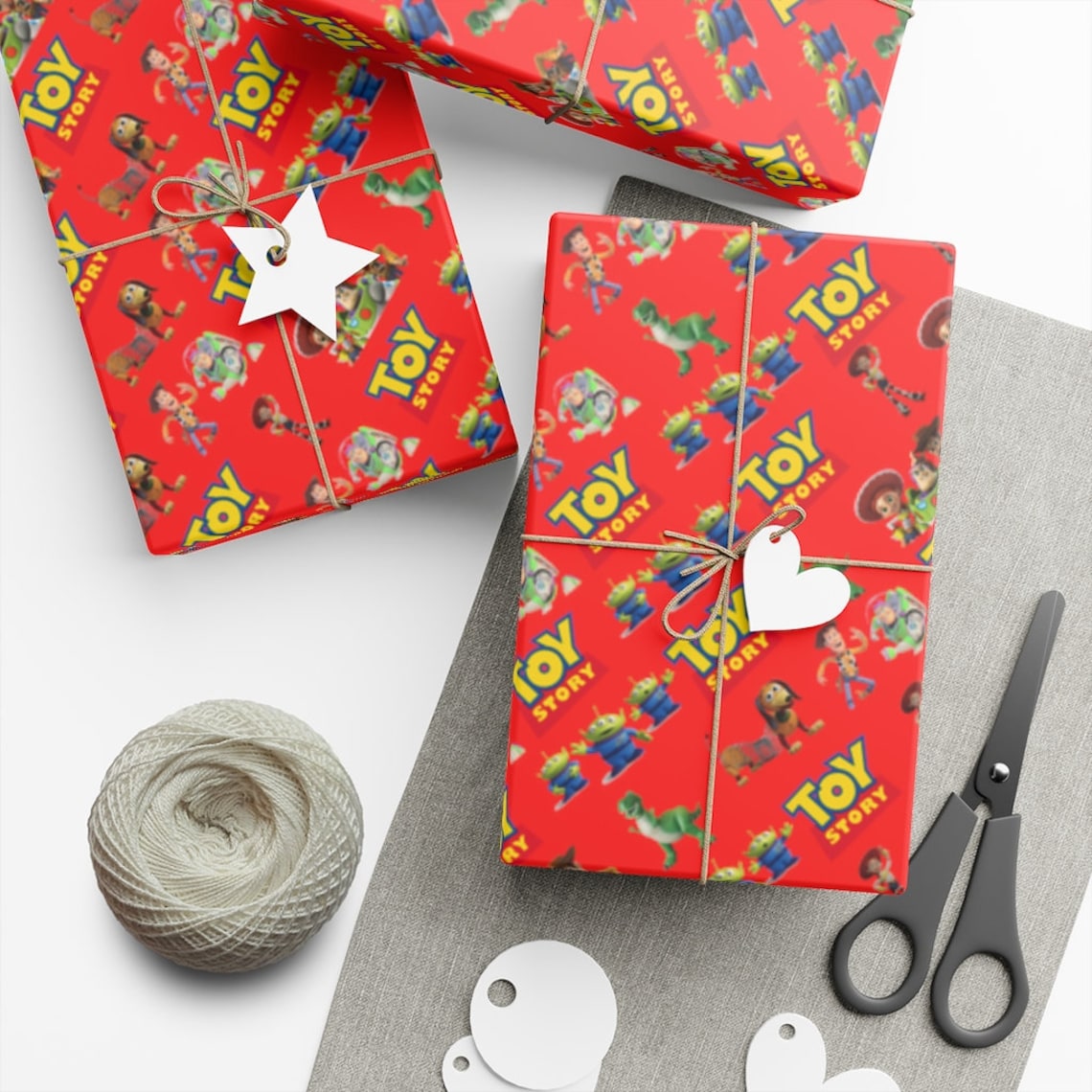 Buzz and Woody Wrapping Paper Toy Story Gift Wrap Paper 1pc - Etsy