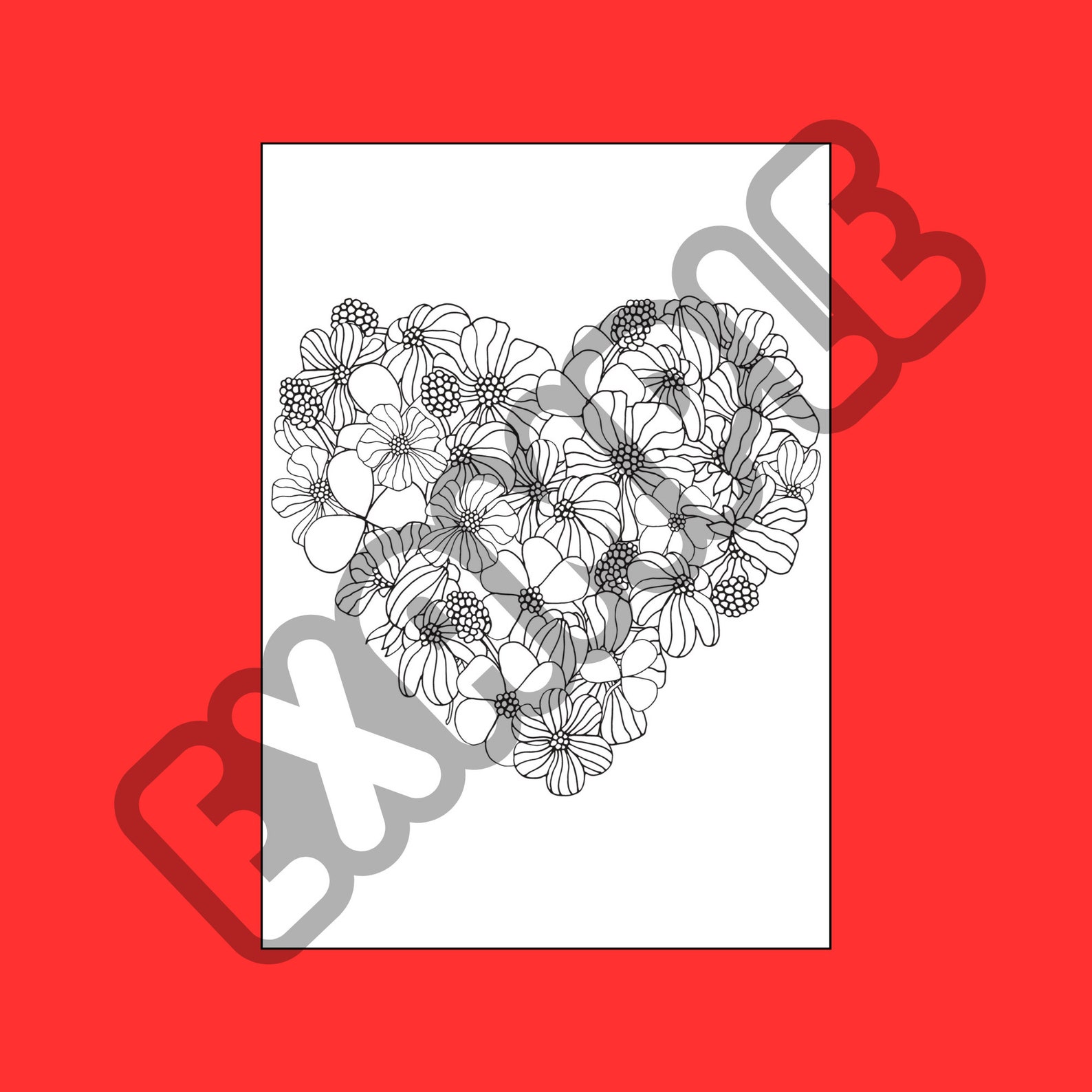 Heart Coloring Pages, Valentines Day Coloring Pages, Homeschool ...