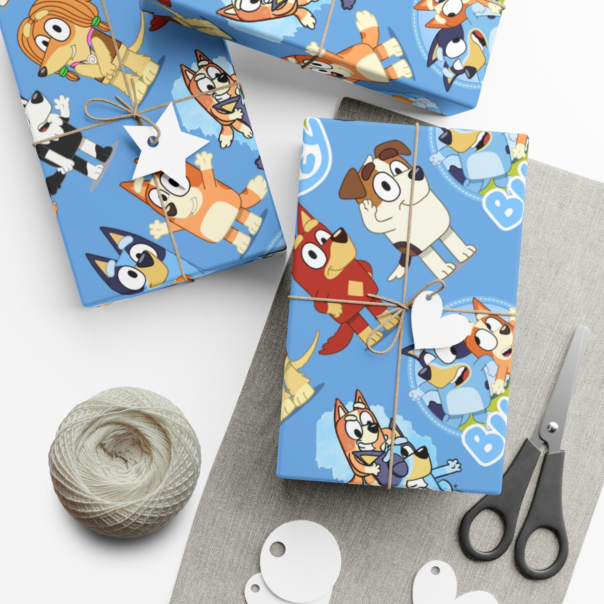 Bluey Wrapping Paper - Etsy