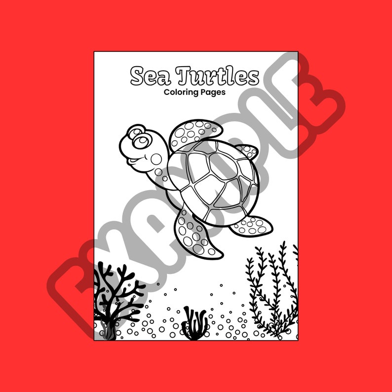 Sea Turtle Coloring Pages, Homeschool Coloring Pages, Preschool ...