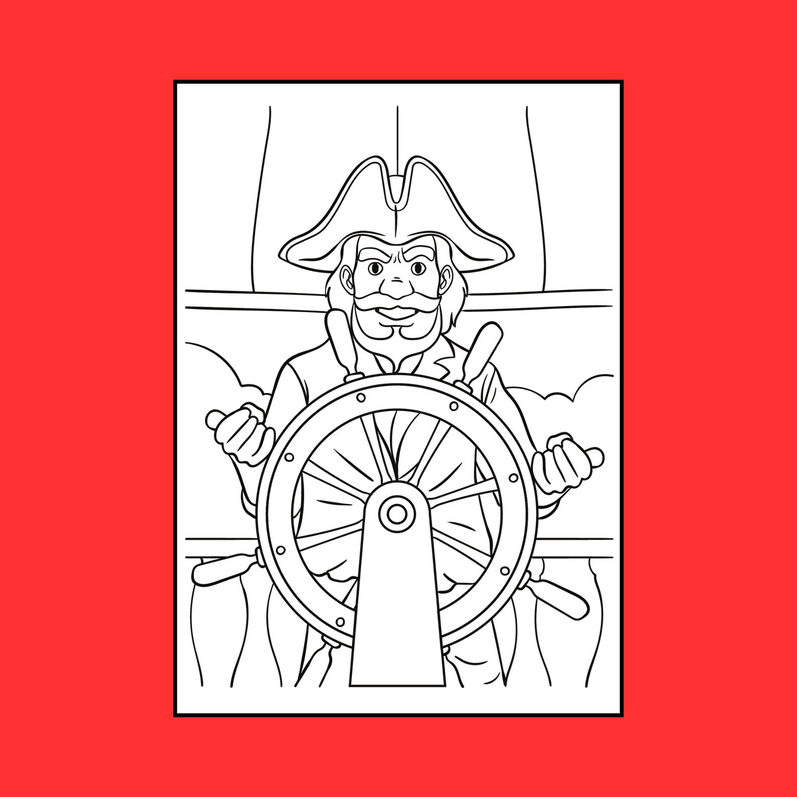Pirate Coloring Pages, Treasure Coloring Pages, Pirate Coloring ...