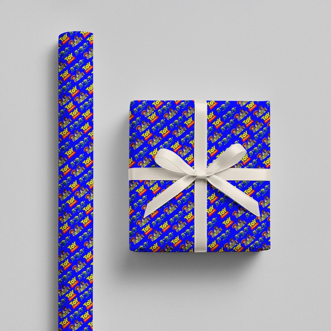 Toy Story Gift Wrap Paper - Etsy