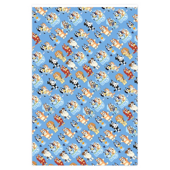 Bluey Wrapping Paper Bluey Gift Wrapping Paper Rolls Bluey, 56% OFF