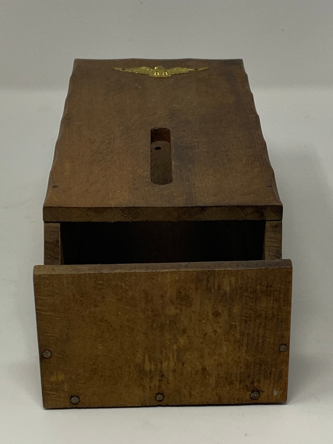 Vintage Long Mantle Matchstick Box - Etsy