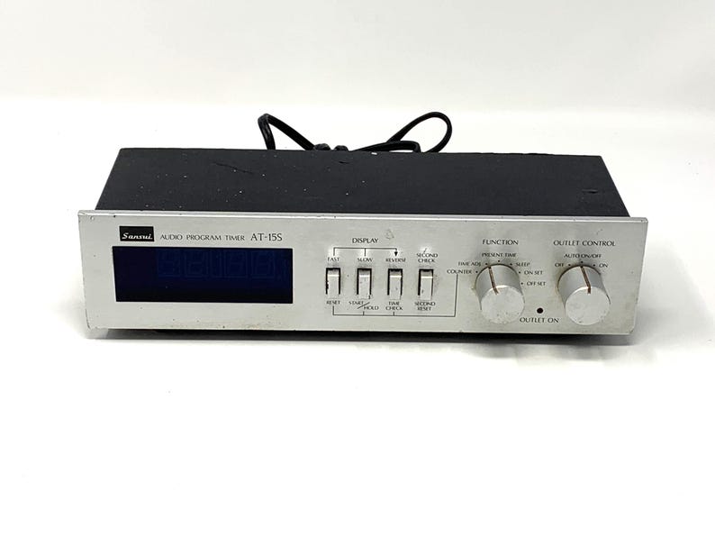 Vintage Sansui AT-15S Audio System Program Timer - Etsy